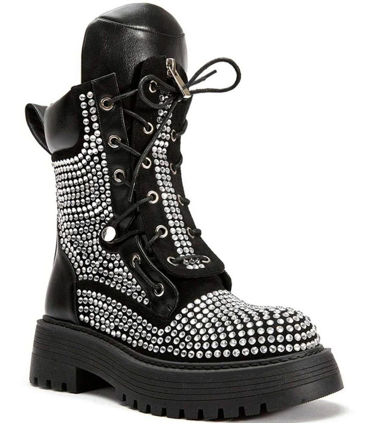 rhinestone booties. Shine up your wardrobe with the latest… | by Mrs ...