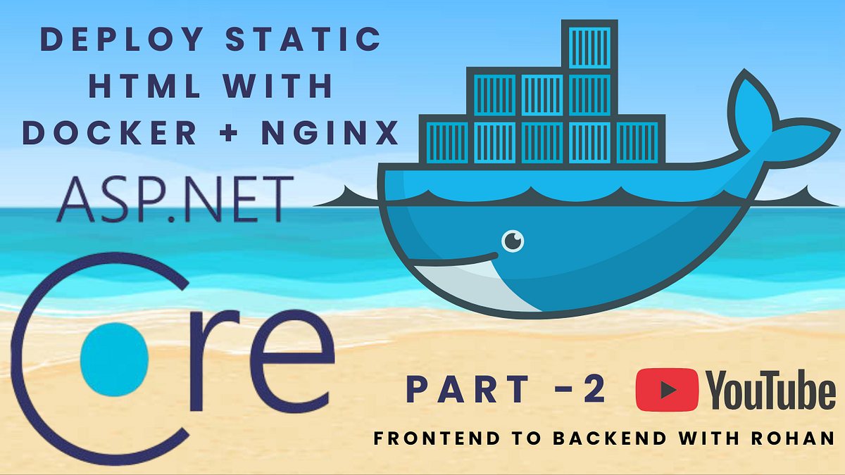 Deploy a Static HTML Site with Docker and Nginx — A 5-Minute Guide | by Frontend To Backend | Medium