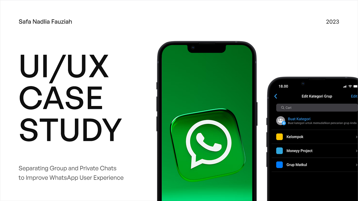UI/UX Case Study: Separating Group and Private Chats to Improve ...