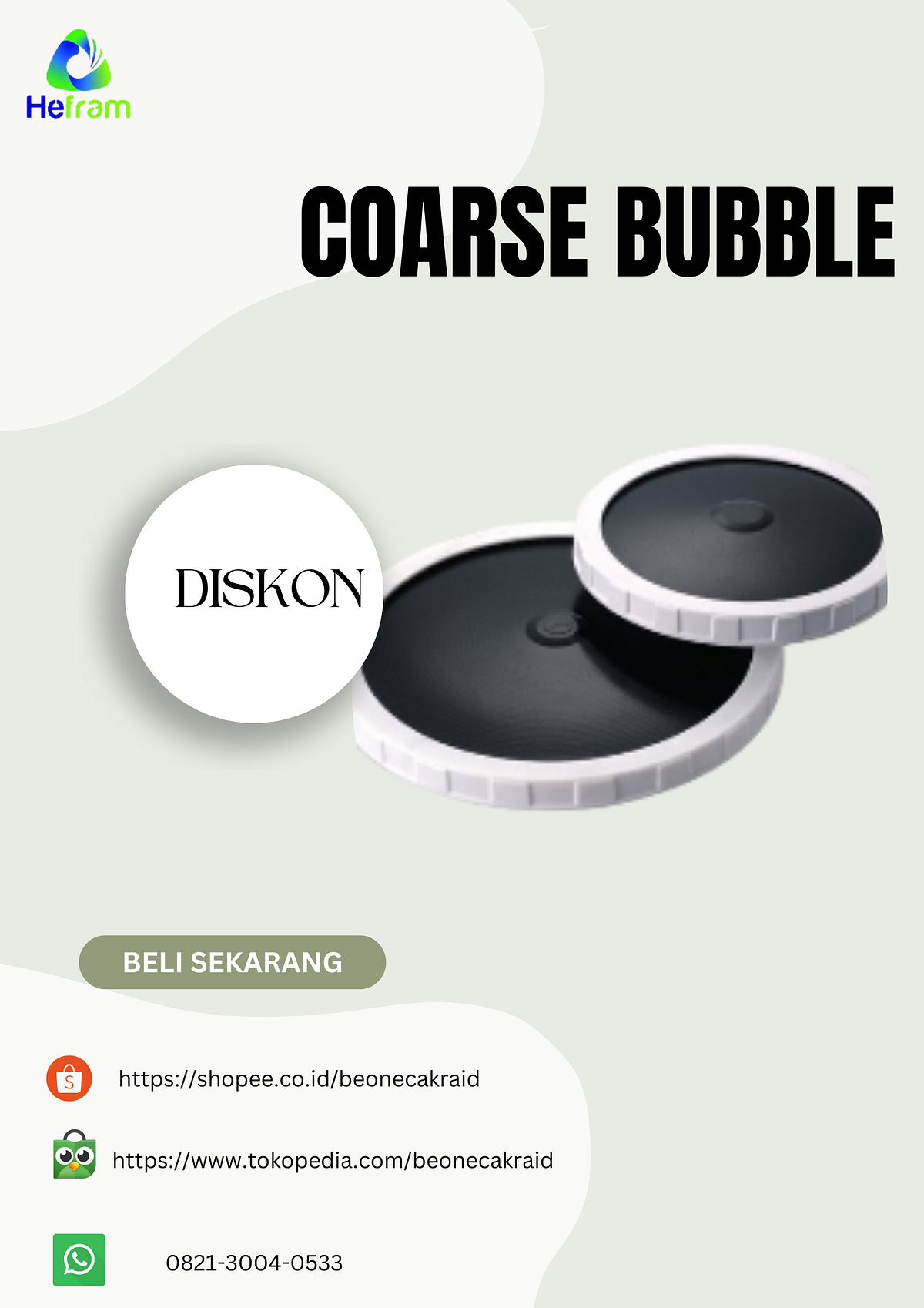 SUPER SALE COARSE BUBBLE|PT.HEFRAM ASASTA INDONESIA | by revi ...