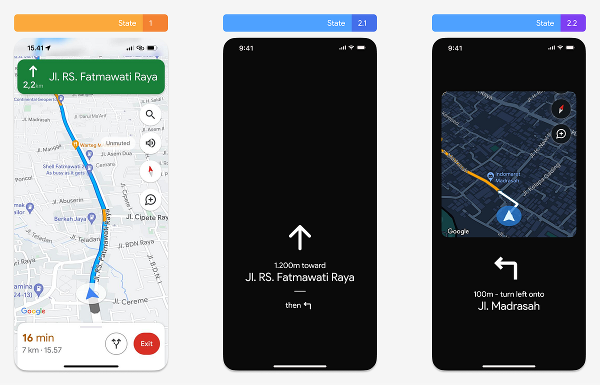 Product Exploration: Idle Navigation Mode on Google Maps | by Fathom ...