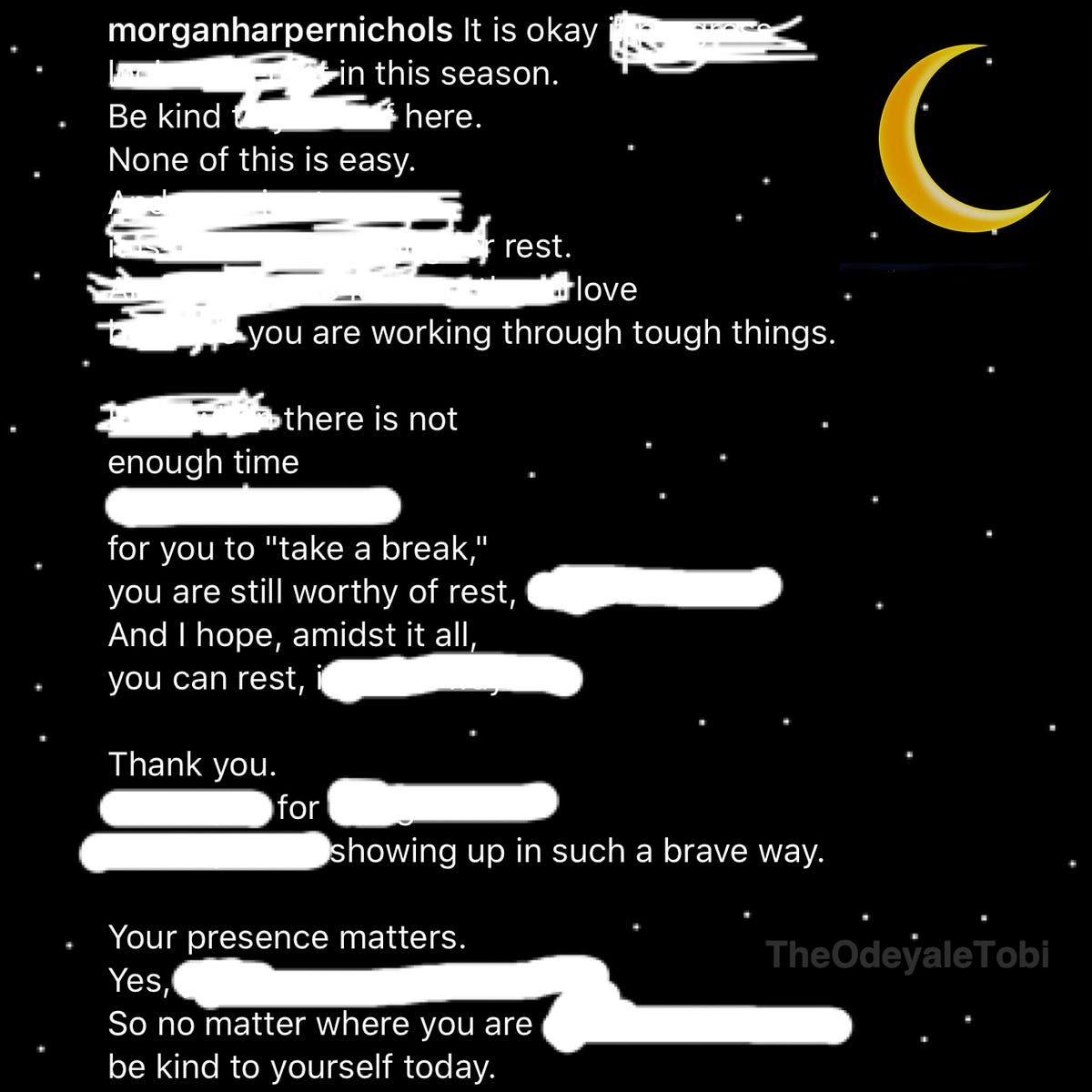 A Poetry Mashup/BlackOut. I remixed one of Morgan Harper Nichols… | by ...