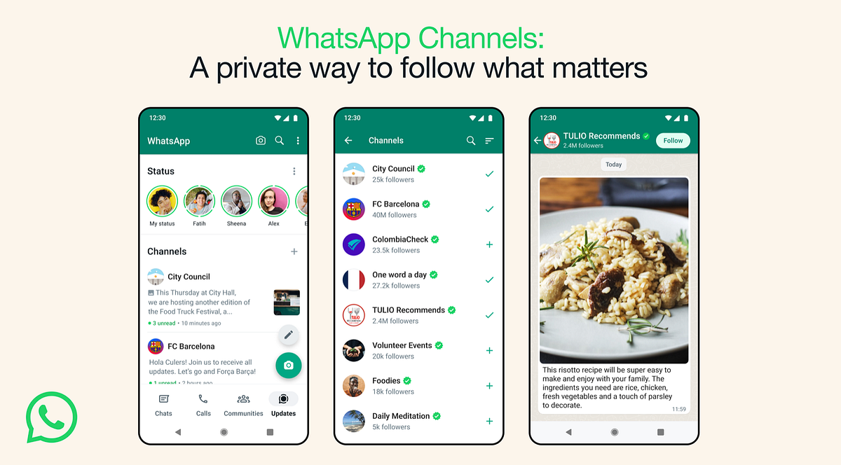 WhatsApp Channels: A New Way to Stay Connected | by David Devoto | Medium