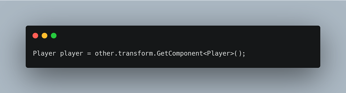 GetComponent: Script communication in Unity | by Justin Sirois | Sep, 2023 | Medium