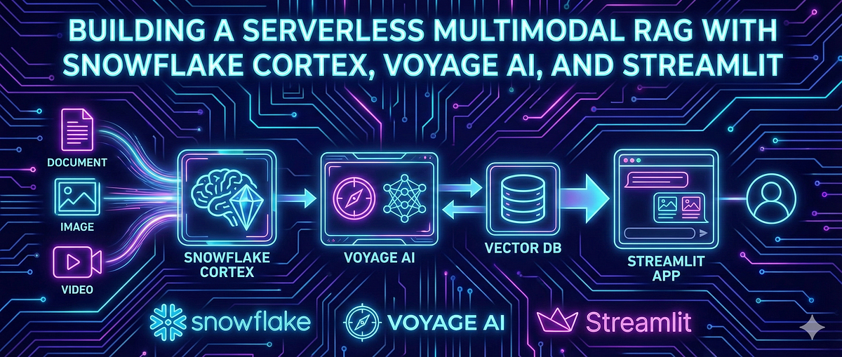 Building a Serverless Multimodal RAG with Snowflake Cortex, Voyage AI ...