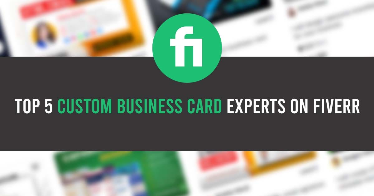 Top 5 Custom Business Card Experts on Fiverr - Success Brand - Medium