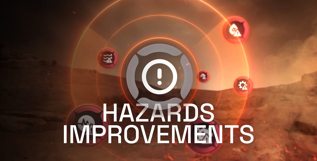 Improvements to Hazards System. Due to the research and learnings from ...