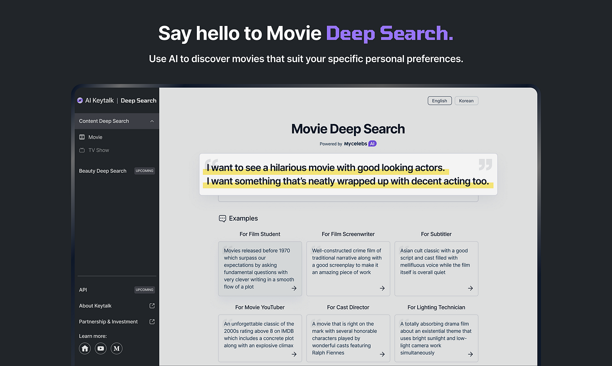 Asking Chat GPT for movie recommendations? Try Deep Search. | by ...