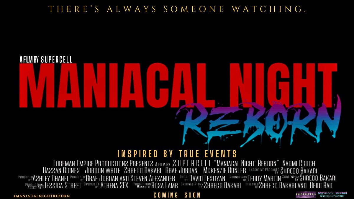 Maniacal Night Reborn: A Shocking Family Horror | A by Azarian