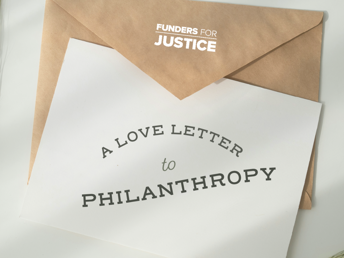 A Love Letter to Philanthropy. By Lorraine Ramirez, Executive Director ...