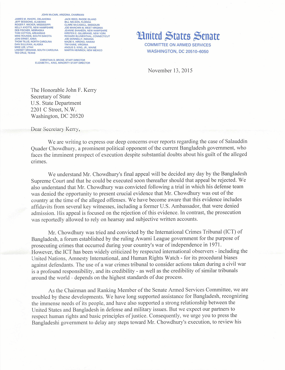 United State Senate. Committee on Armed Services | by Senate Letters ...