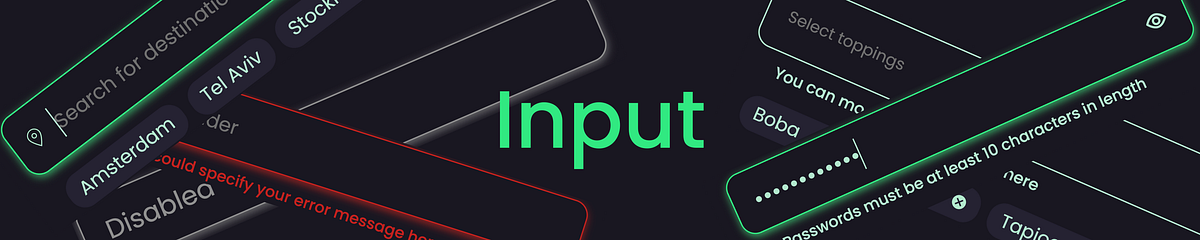 [React] Creating Input and its varieties for large-scale projects based ...