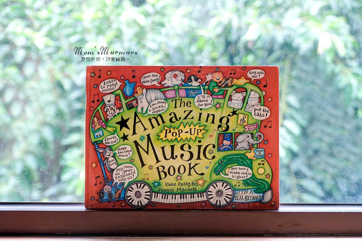 The Amazing Pop-Up Music Book. Kate Petty & Jennie Maizels英文操作立體書（絕版 ...