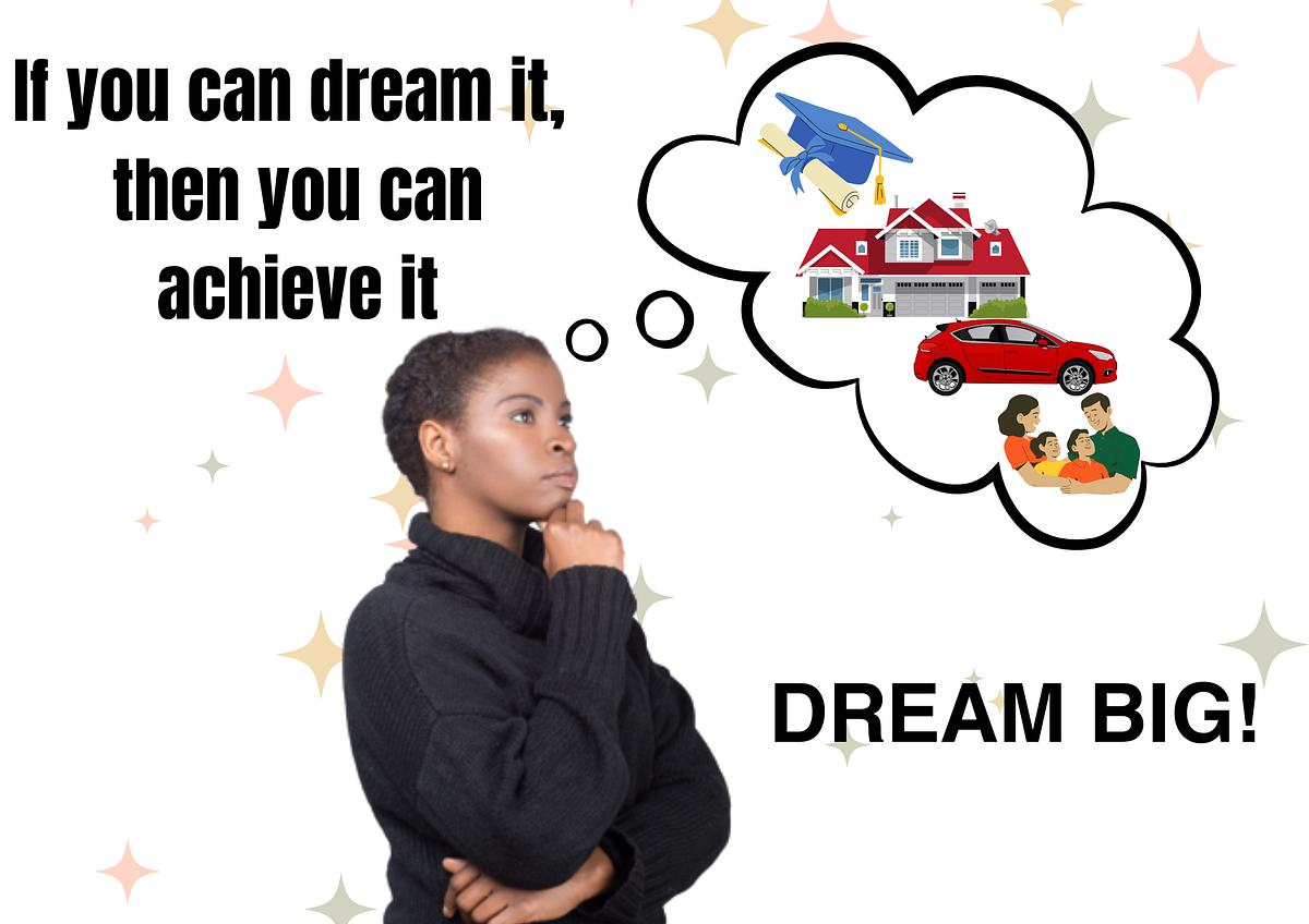 Dream Big, Achieve Bigger. If you can dream it, then achieving it… | by ...