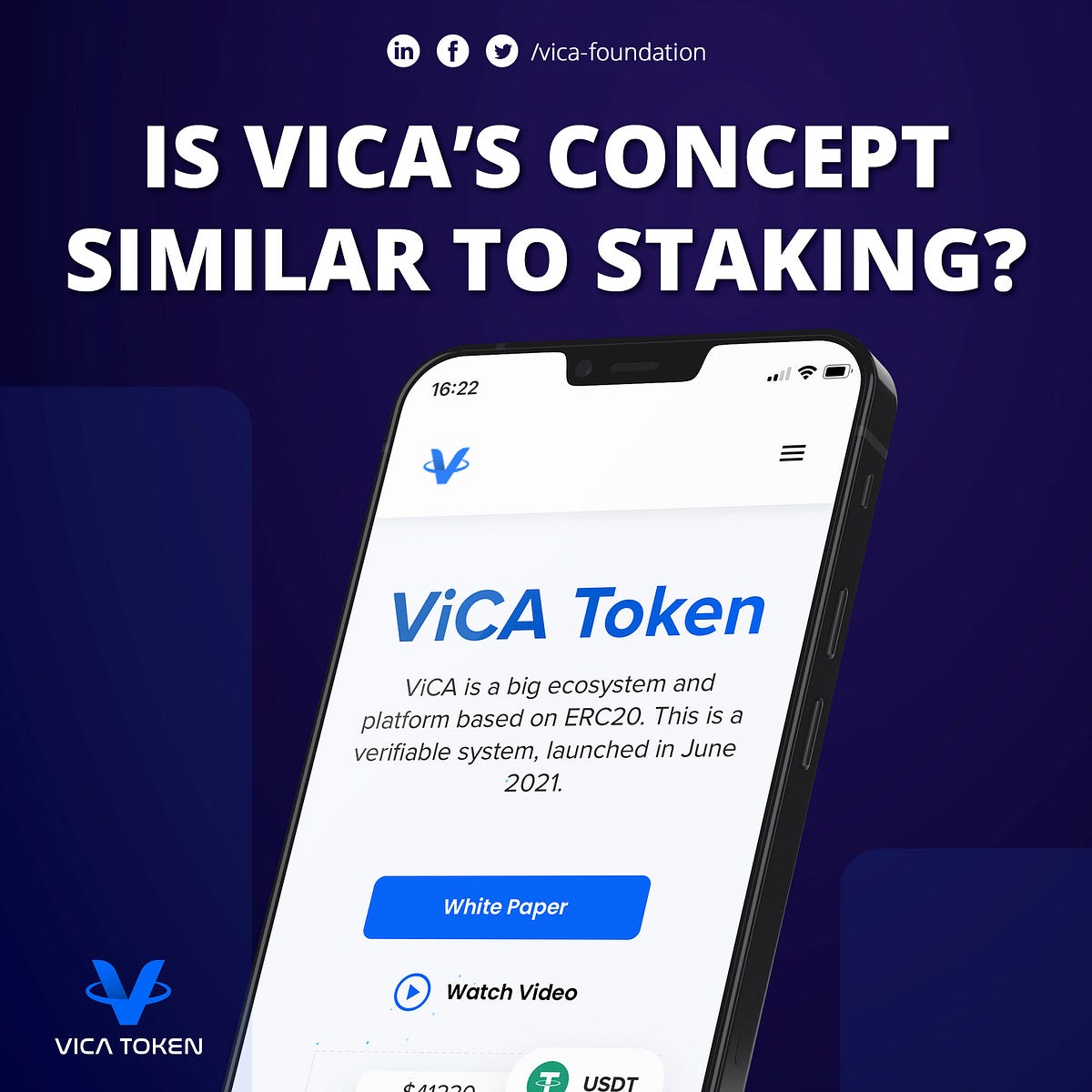 Is ViCA’s Concept Similar to Staking? | by ViCA foundation | Medium