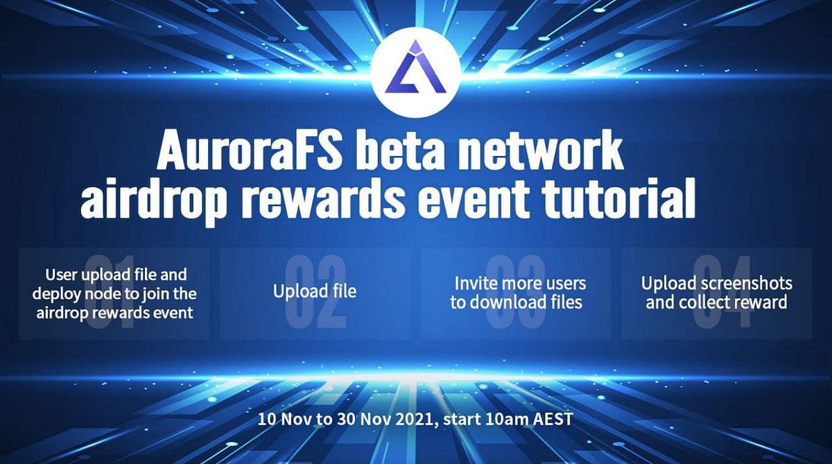 Aurorafs Is A Peer To Peer File System Based On Blockchain Technology Which Can Form A Unified