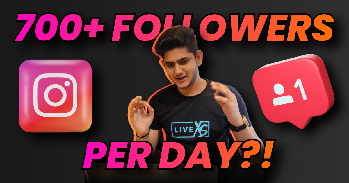 How I am growing at 700+ Followers per day on Instagram | by Viplav ...