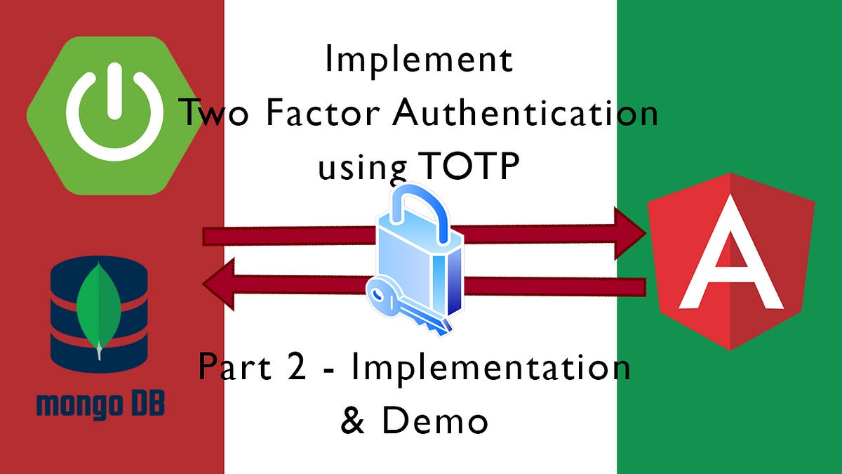 Securing Your App: TOTP Authentication with Spring Boot and Angular — Part Two— Implementation ...