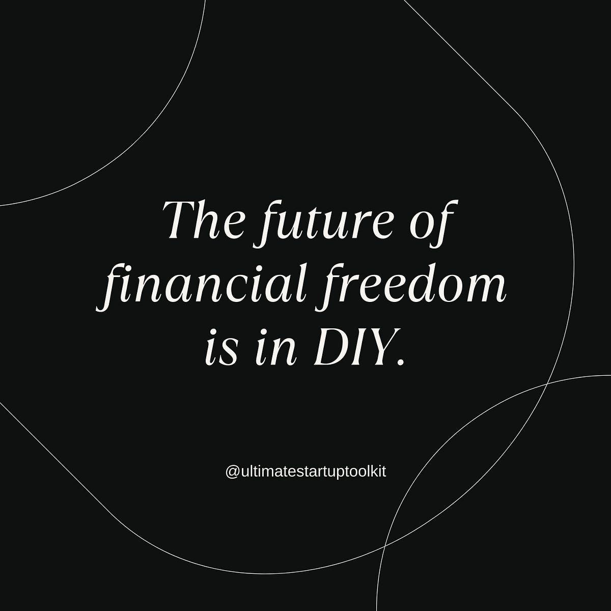 The Future of Financial Freedom. With the mass resignation throughout ...