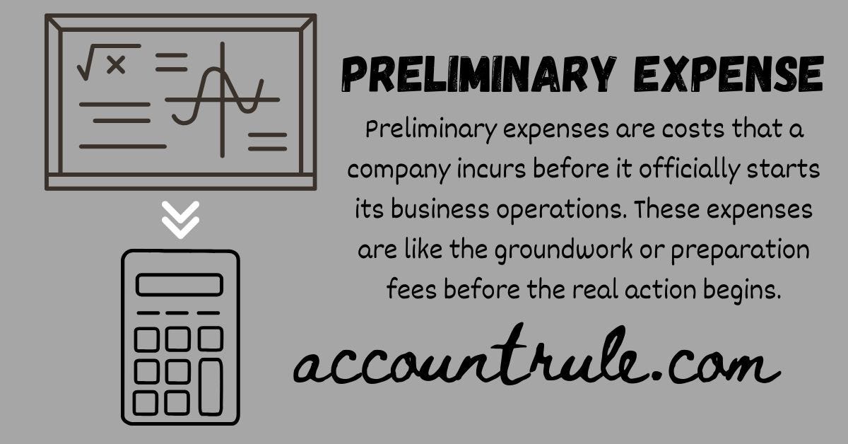 What are Preliminary Expenses?. Introduction to Preliminary Expenses ...