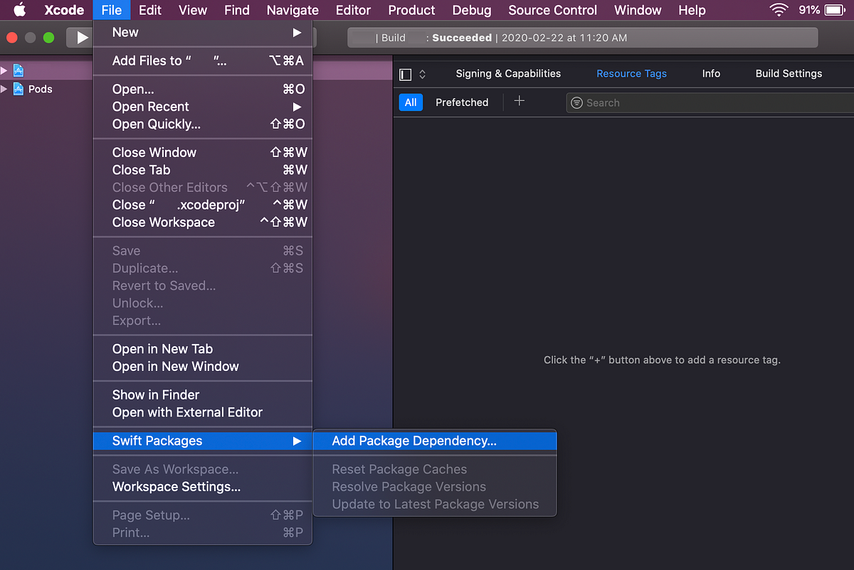 Modular XCode Project. Recently, I was given the task to… | by Selin Acar | Mac O’Clock | Medium