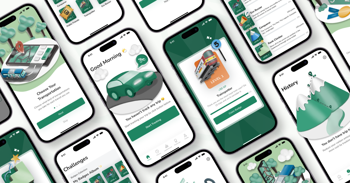 Crafting a Custom UI Illustration for Youth-Targeted Eco Sustainability ...