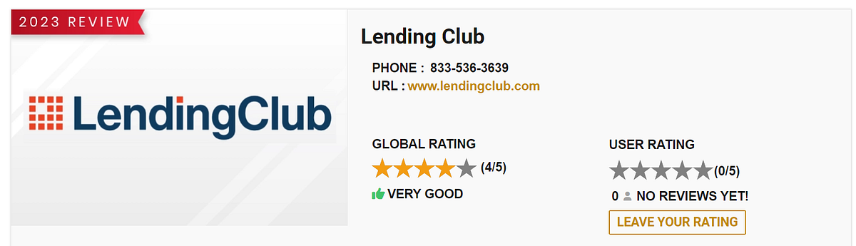 Lending Club Review. REVIEW SUMMARY : | by Gold IRA Guide | Medium