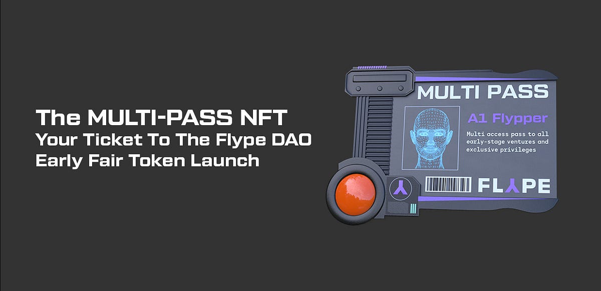 The MULTI-PASS NFT — Your Ticket To The Flype DAO Fair Private Token ...
