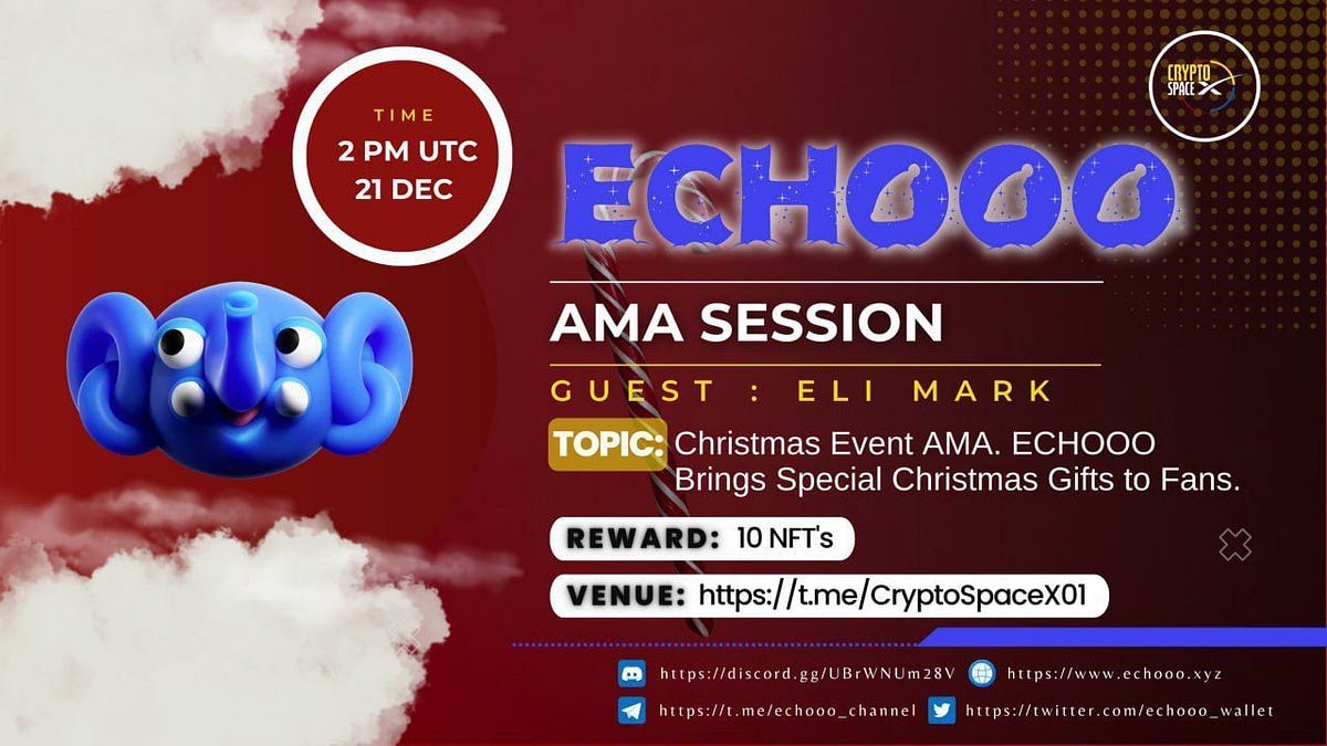 📌 CRYPTO SPACEX x ECHOOO AMA RECAP🔥 | by Crypto spaceX | Medium