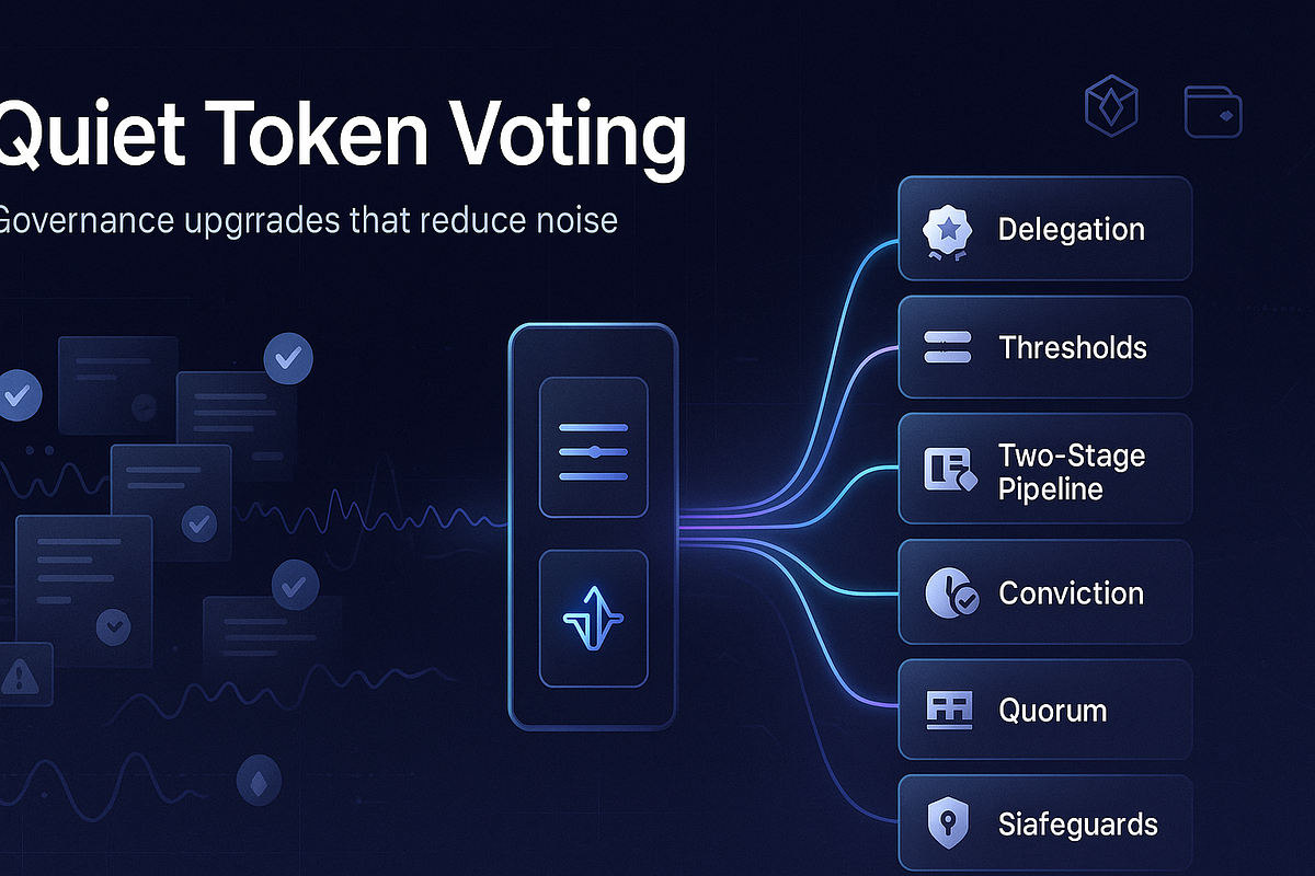 7 Governance Upgrades That Quiet Token Voting | by Duckweave | Dec ...