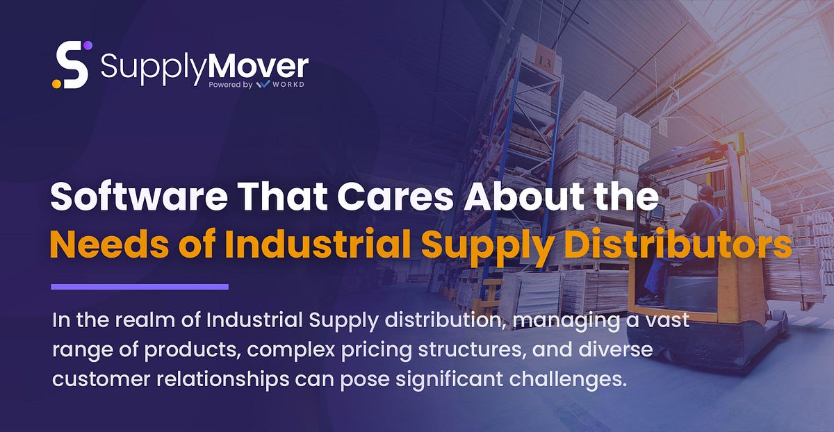 The Software That Cares About Industrial Supply Distributors’ Needs ...