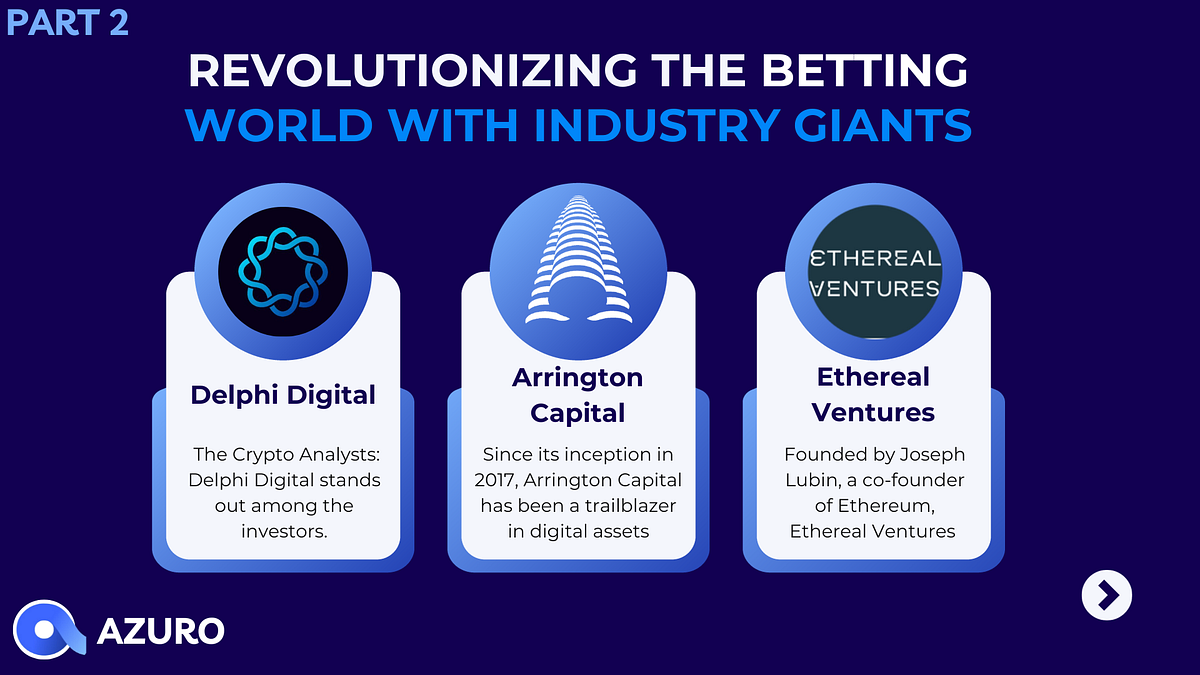 Azuro: Revolutionizing the Betting World with Industry Giants (part 2) | by Mr.Atlant | Nov ...