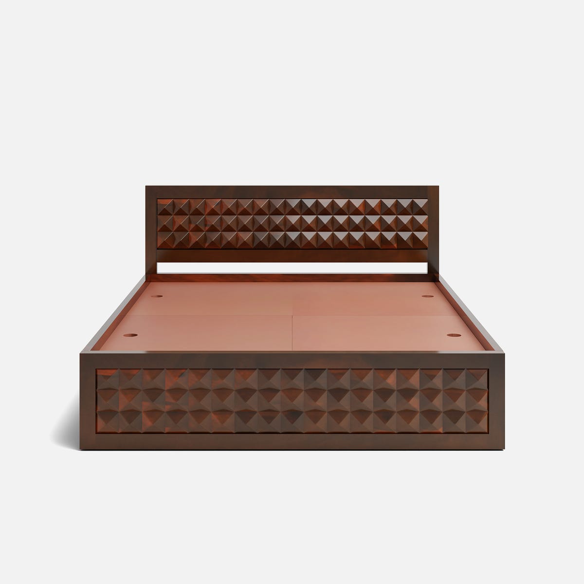 Wakeup Pluto Sheesham Solid Wood Bed with Storage — Wakeup - shashi garg - Medium