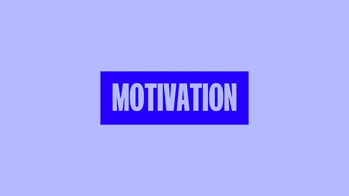Motivation can be a fickle and temporary force for many reasons ...