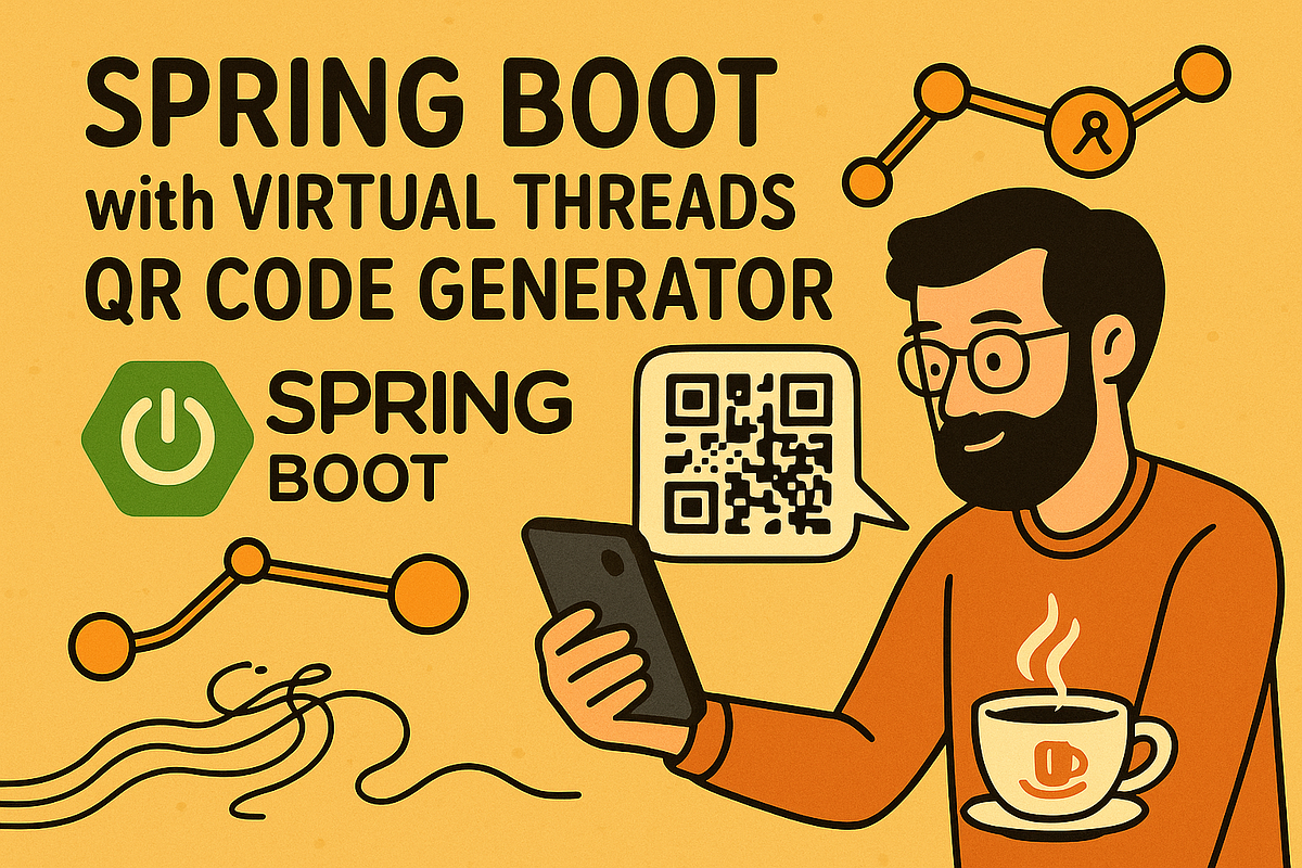 QR Code Generator with Spring Boot and Virtual Threads | by Pedro Emanoel | Medium
