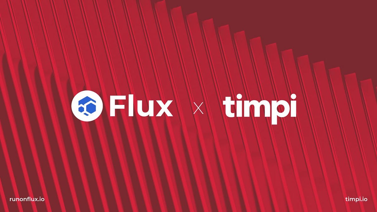 Host your Timpi Collector Node via the Flux Marketplace | by Timpi: the ...