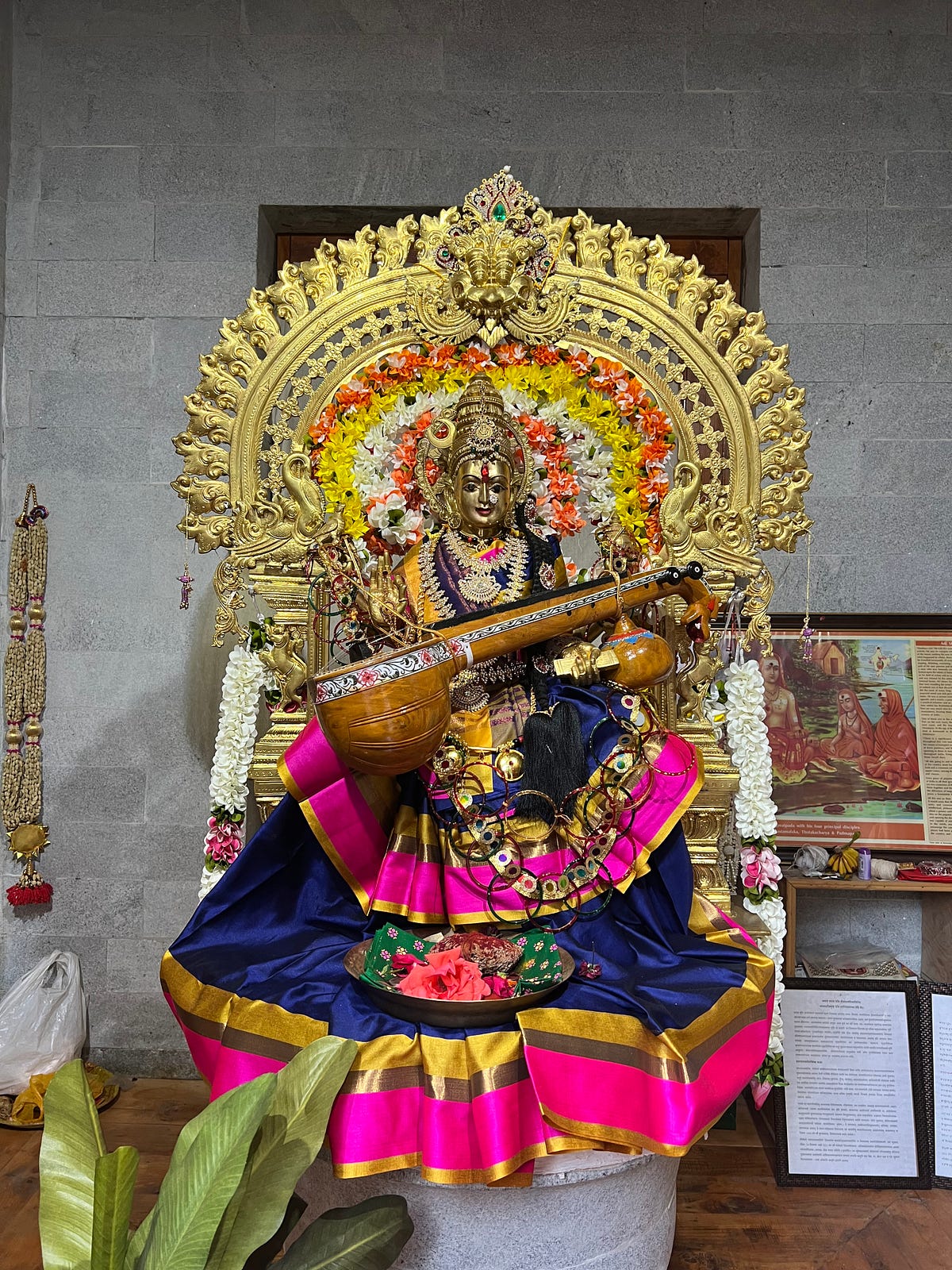 The Sharda Temple of Teetwal. || Namaste Shaarade Devi… | by Namrata ...