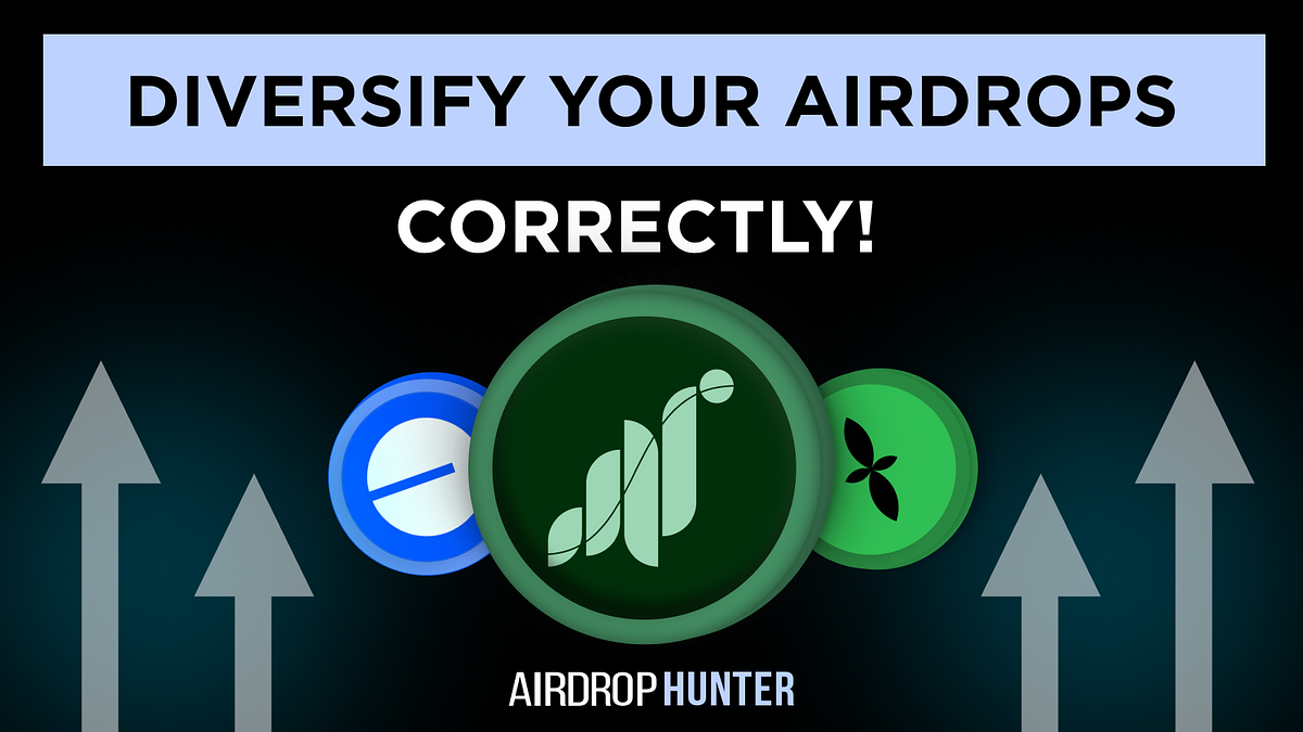 Diversify your airdrops on the AirdropHunter platform! | by Airdrop ...