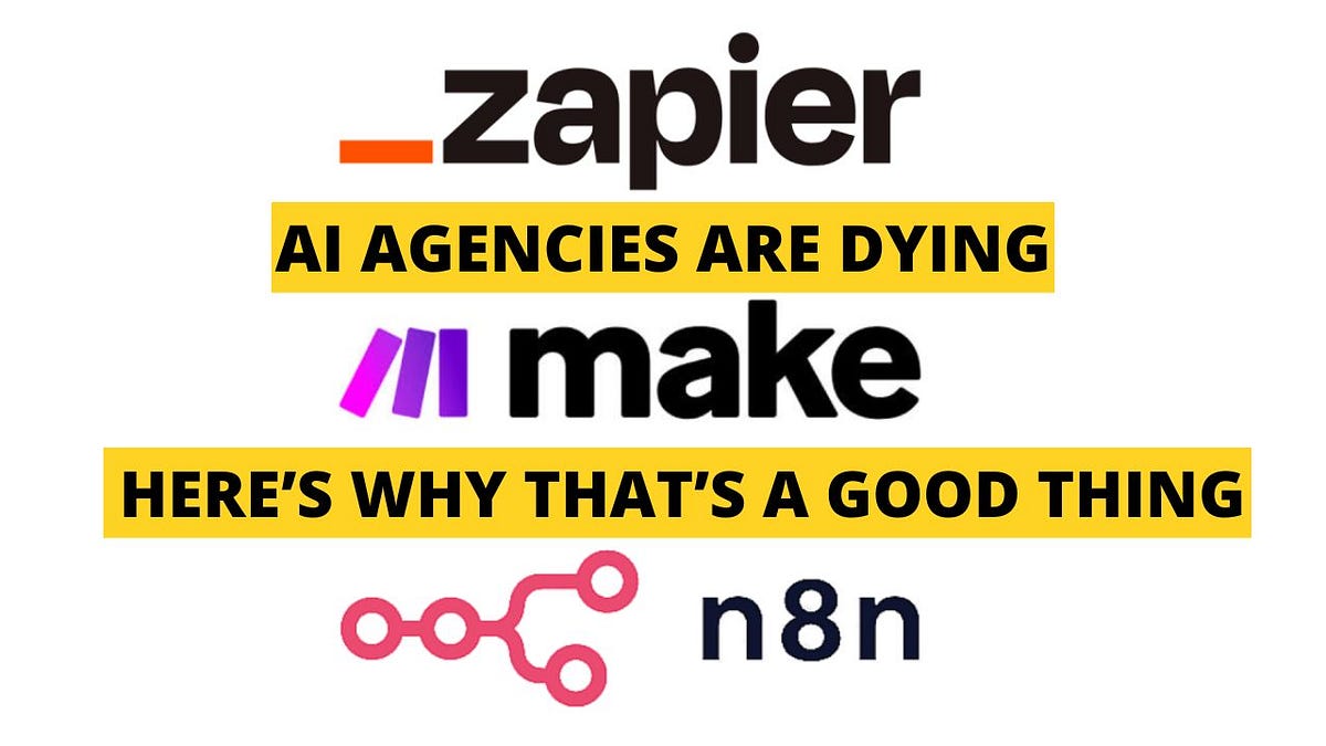 AI Agencies Are Dying. Here’s Why That’s a Good Thing. | by Sacha ...