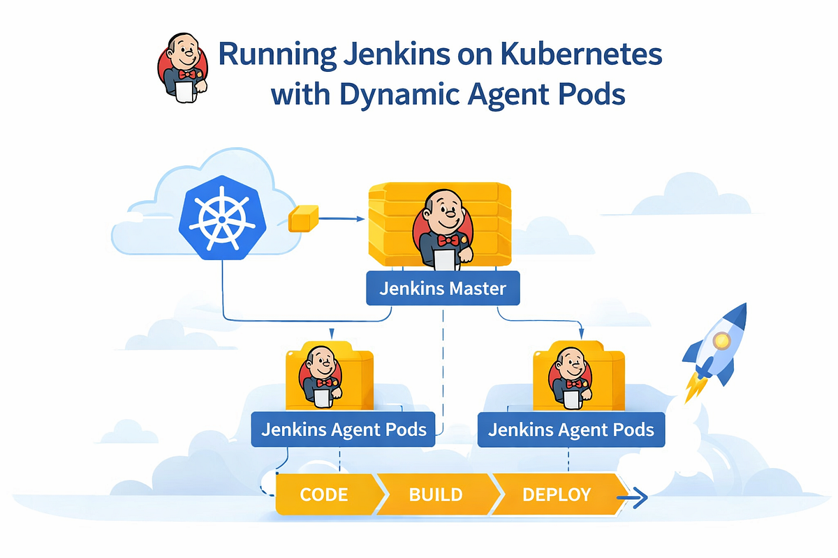 How I Deployed Jenkins on Kubernetes Using Dynamic Agent Pods | by ...