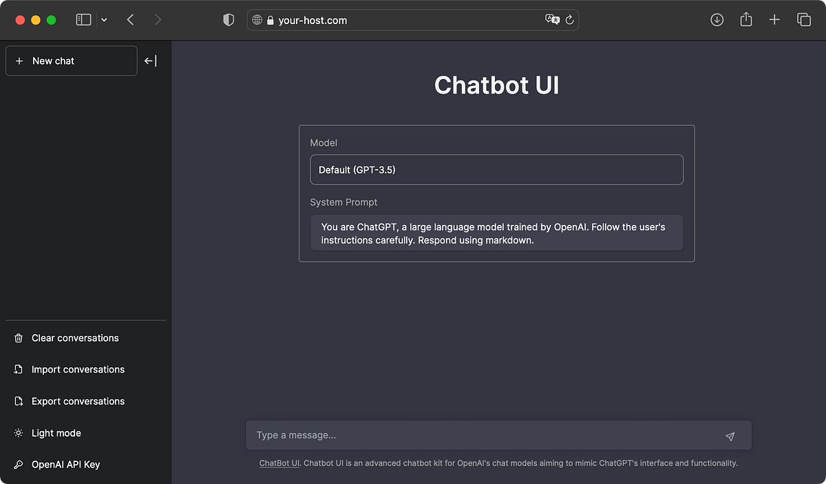 Setup your own fast ChatGPT with auth and SSL | by Dmitry Stepanov | Medium