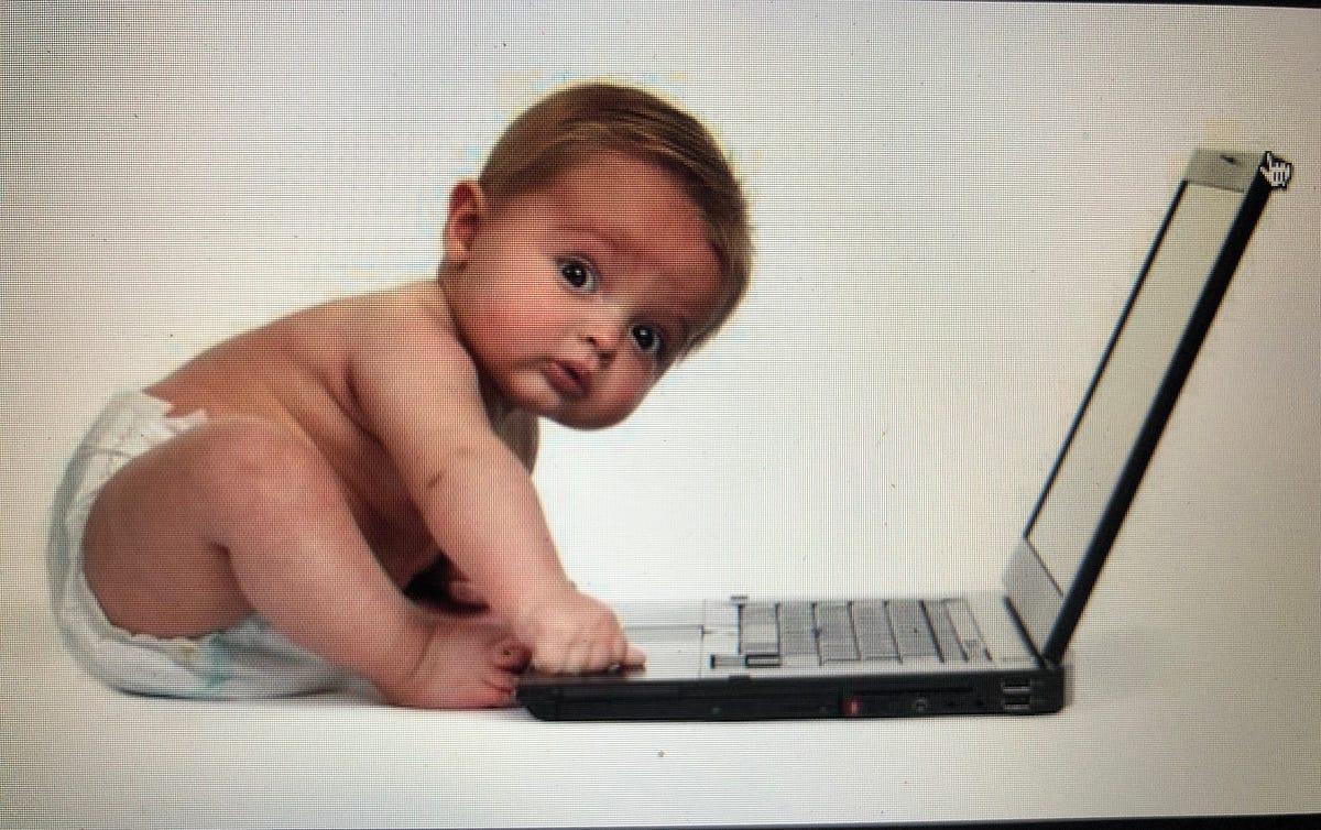 Digital Babies. In this multi-media age, children are… | by Monica ...