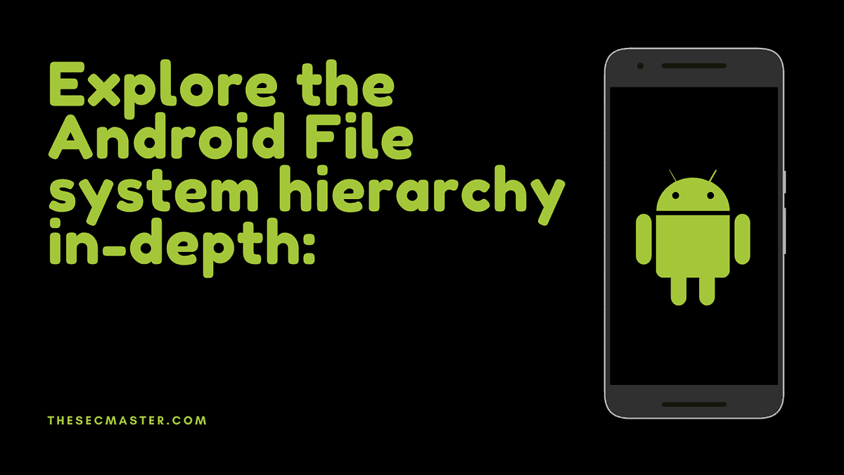 Explore The Android File System Hierarchy In Depth By Arunkl
