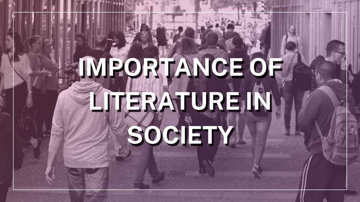 Why Literature is Important for Every Culture /The Value of Literature ...