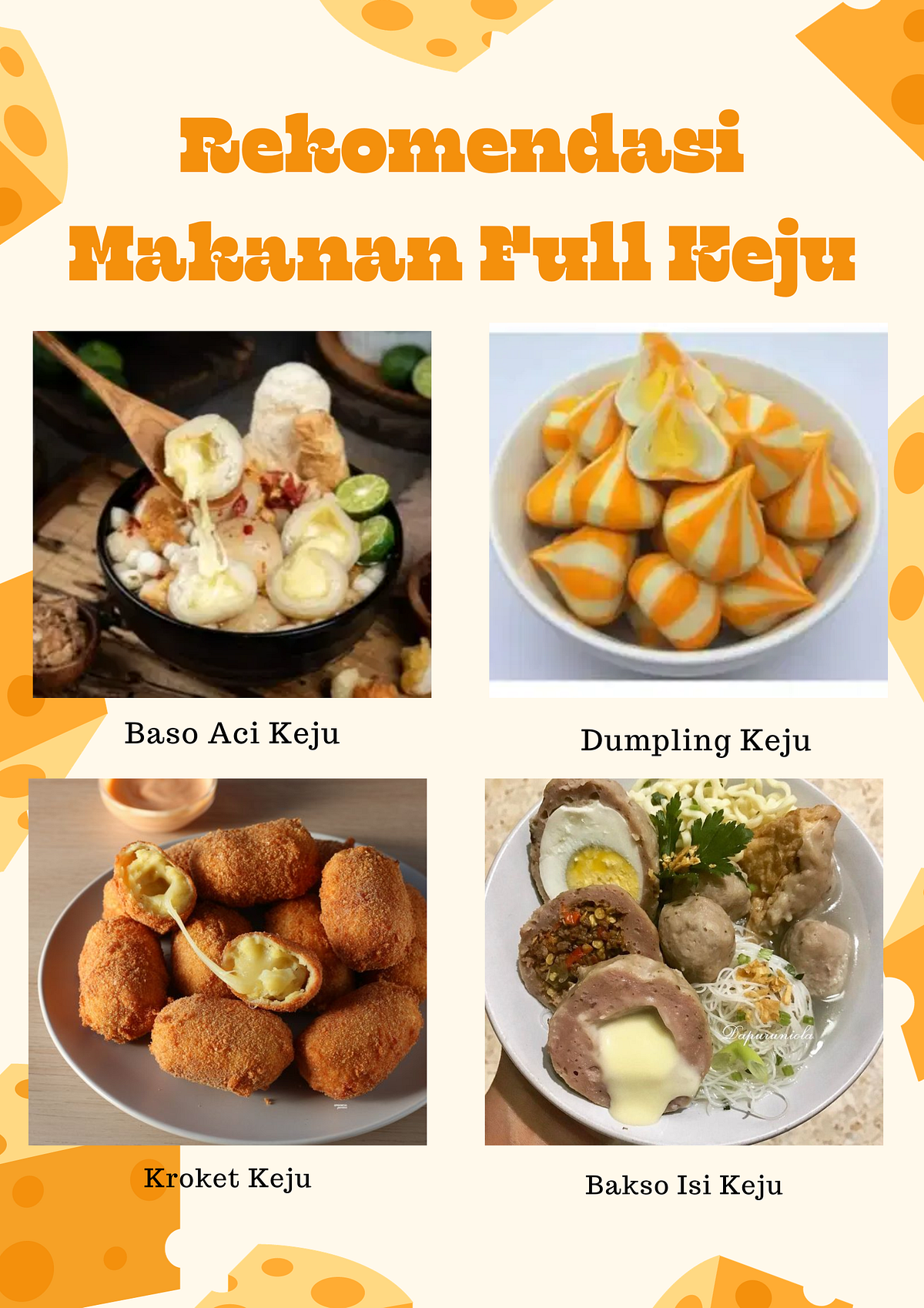 Rekomendasi Makanan Full Keju - Grosirfrozenfoodmix - Medium