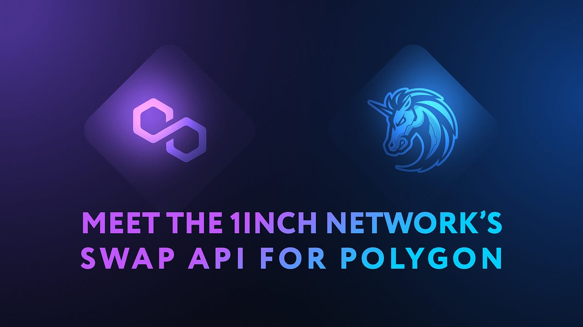 Meet the 1inch Network’s swap API for Polygon | by 1inch | 1inch ...