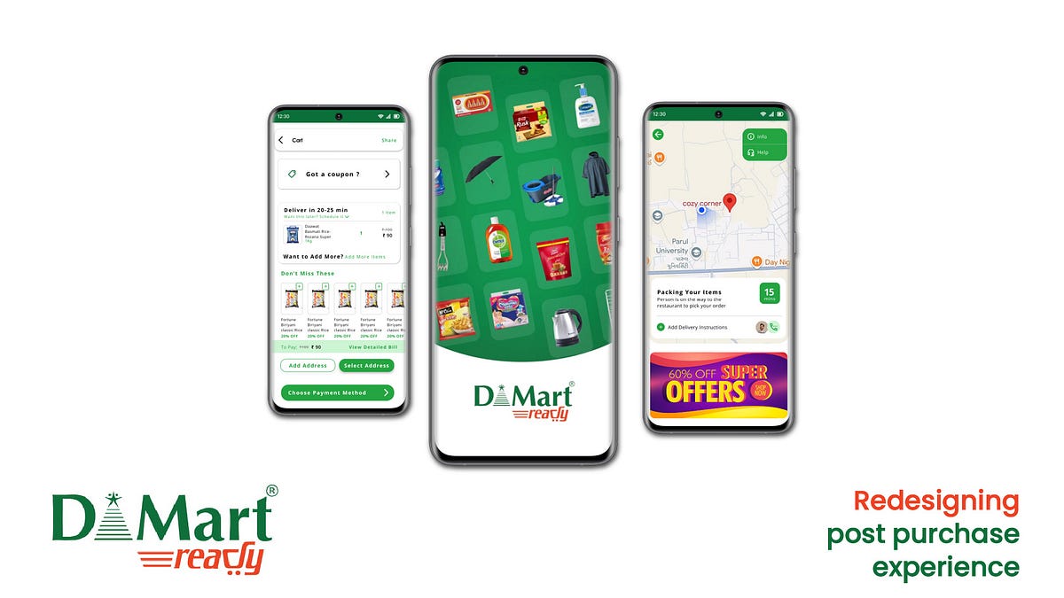 Redesigning D-Mart Ready: Making Post-Purchase Simple & Reassuring | by ...
