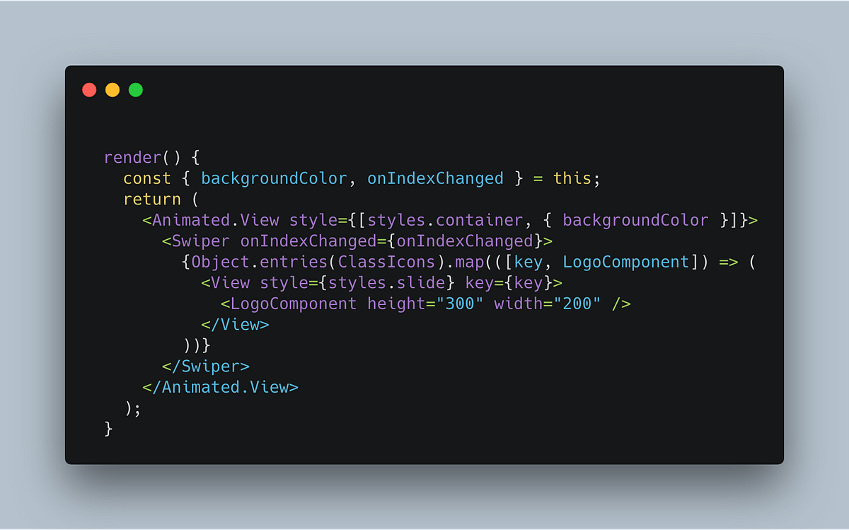 Building a Swiper with Animated Background Color in React Native | by Laurin | Medium