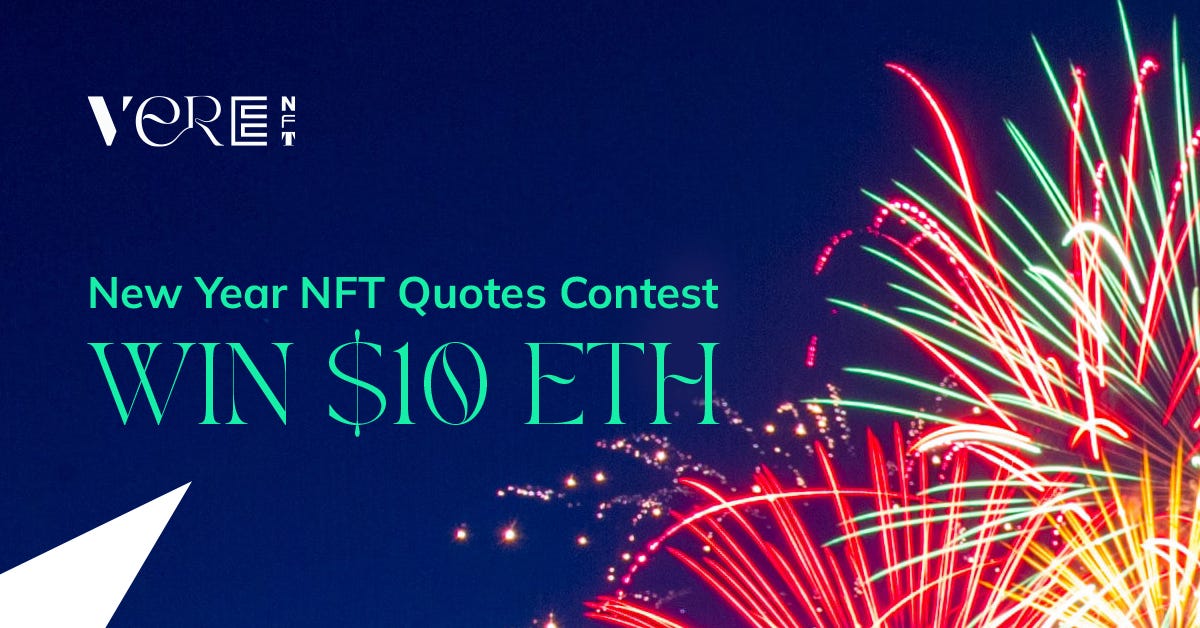 New Year NFT Quotes Contest. Share your favorite NFT quote to hint ...