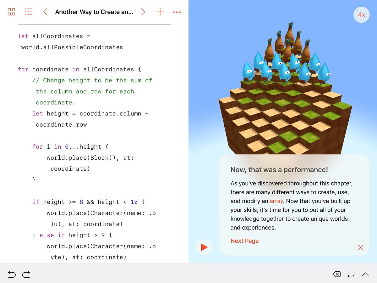 Swift Playgrounds Study: Day27(Final) | by hyumanase | Medium